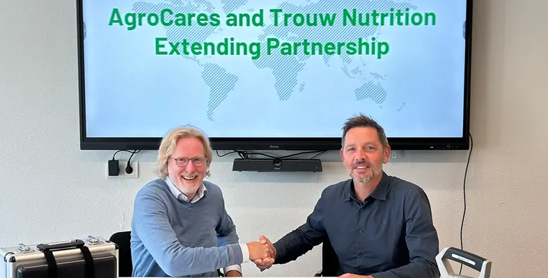 AgroCares and Trouw Nutrition extend partnership to support precision feed efforts
